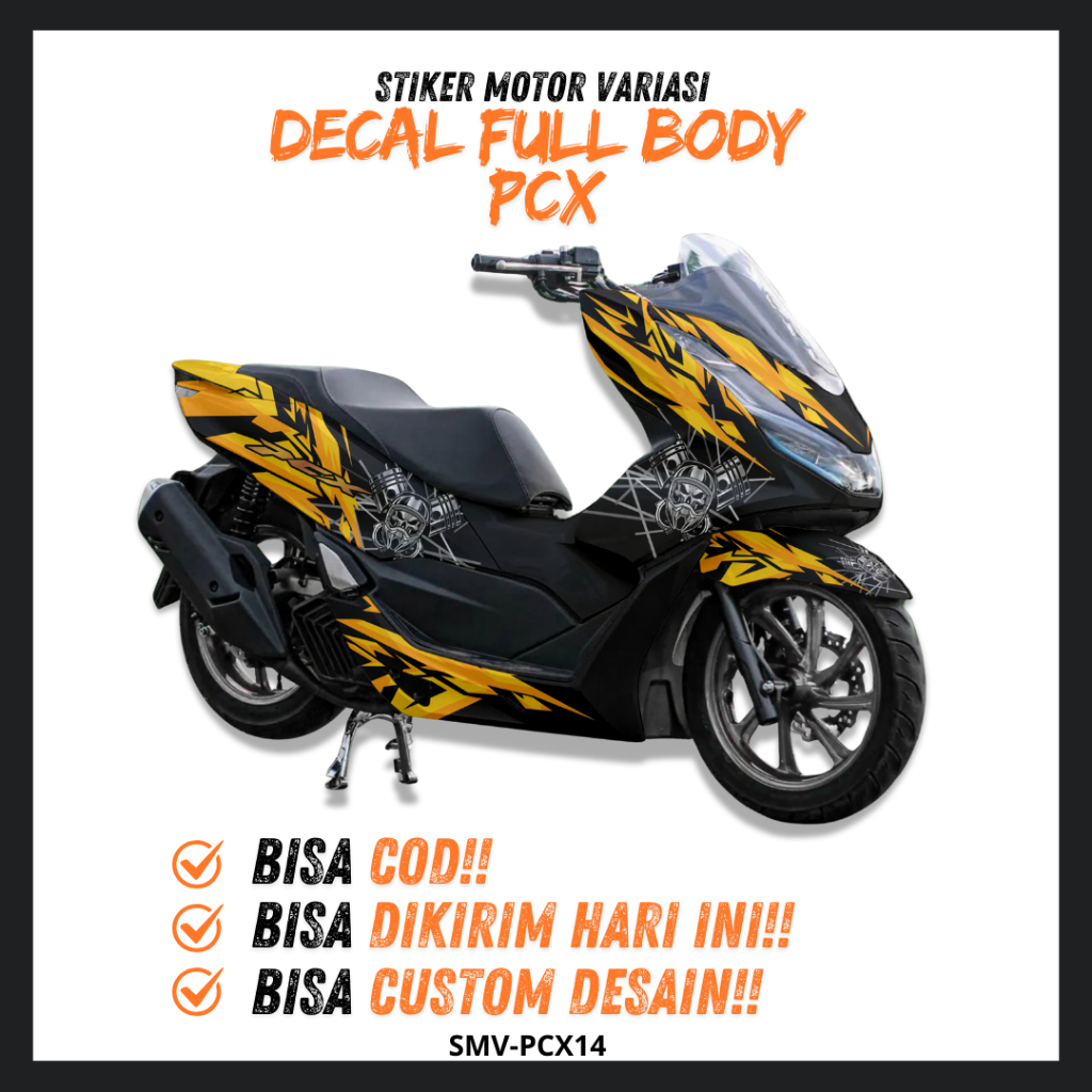 Jual DECAL STICKER PCX 150 FULL BODY 2017 2018 2019 2020 STIKER PCX160 ...