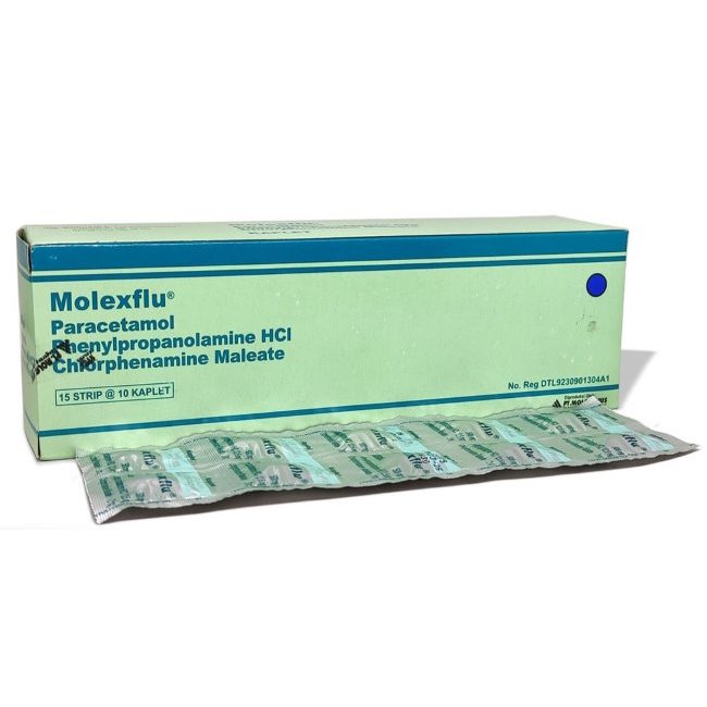 Jual Molexflu Isi 10 Tablet - Obat Batuk Pilek | Shopee Indonesia