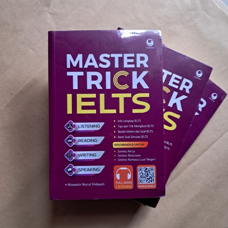Jual BUKU MASTER TRICK IELTS | Shopee Indonesia