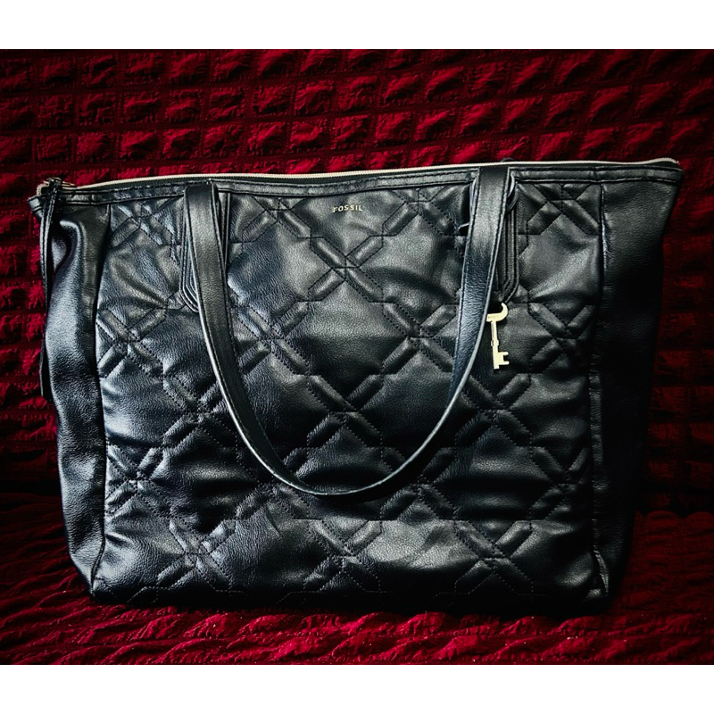 Jual Tas Tote Black F0ssil PL | Shopee Indonesia
