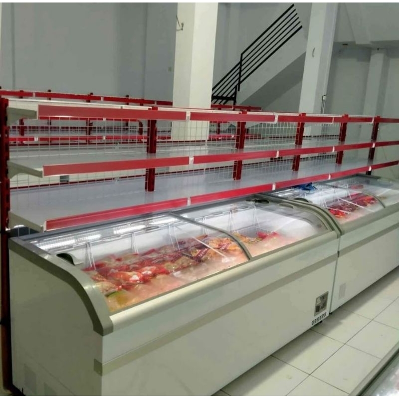 Jual Rak Frozen Gondola Double di Atas Freezer Tersedia beberapa ...