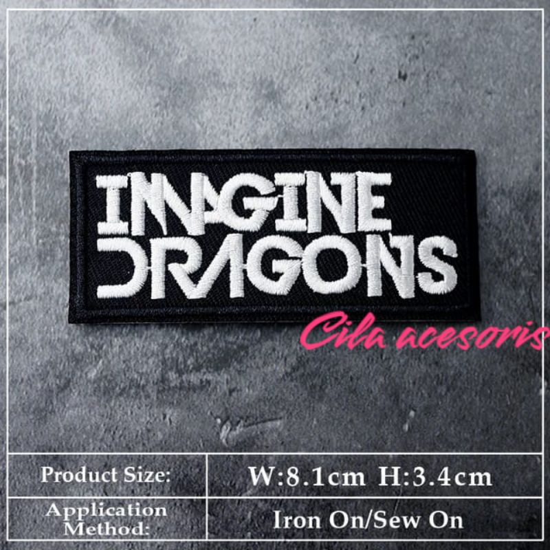 Jual petch logo bordir imagine dragons emblem | Shopee Indonesia