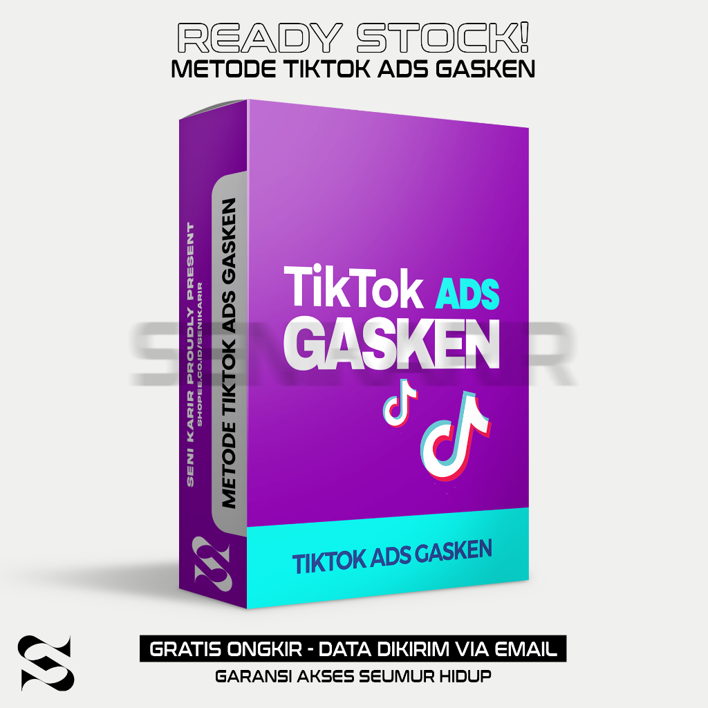 Jual TIKTOK ADS GASKEN - Panduan Ilmu Ngiklan di Tik Tok Hasilkan ...