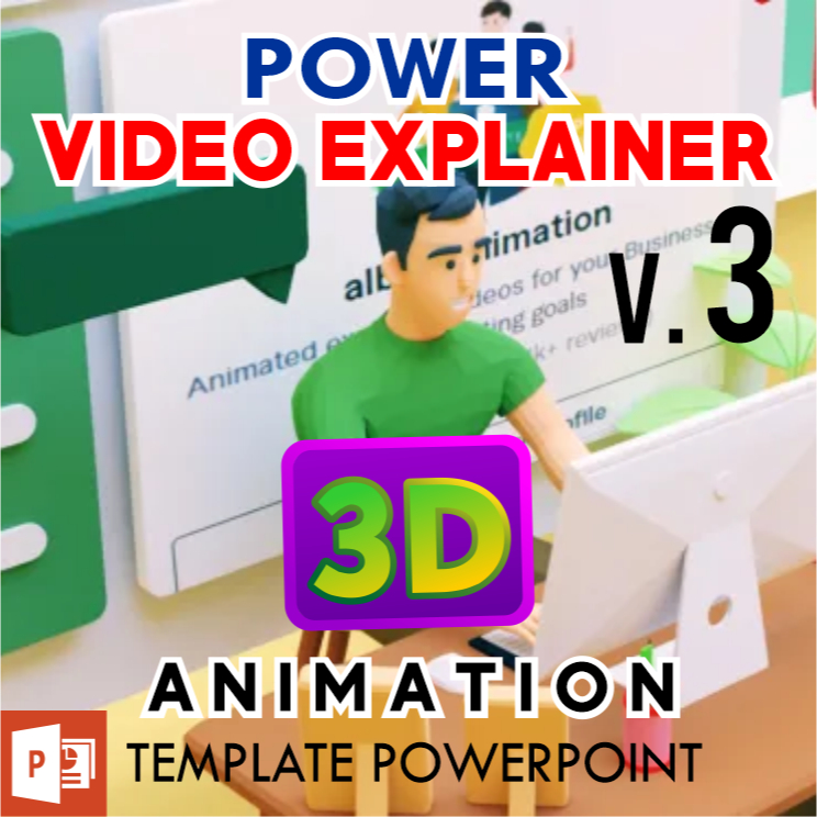 Jual POWER Video Explainer Animation Template PowerPoint v.3 | Shopee ...