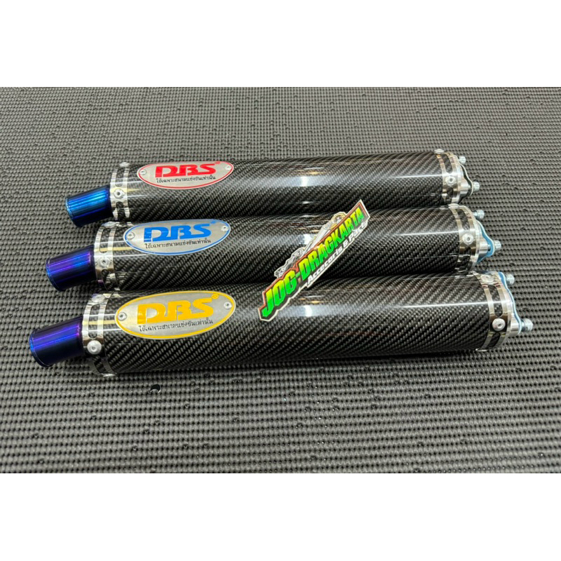 Jual DBS SILINCER DBS SLENCER KNALPOT 2TAK DBS TITANIUM KARBON ORIGINAL ...