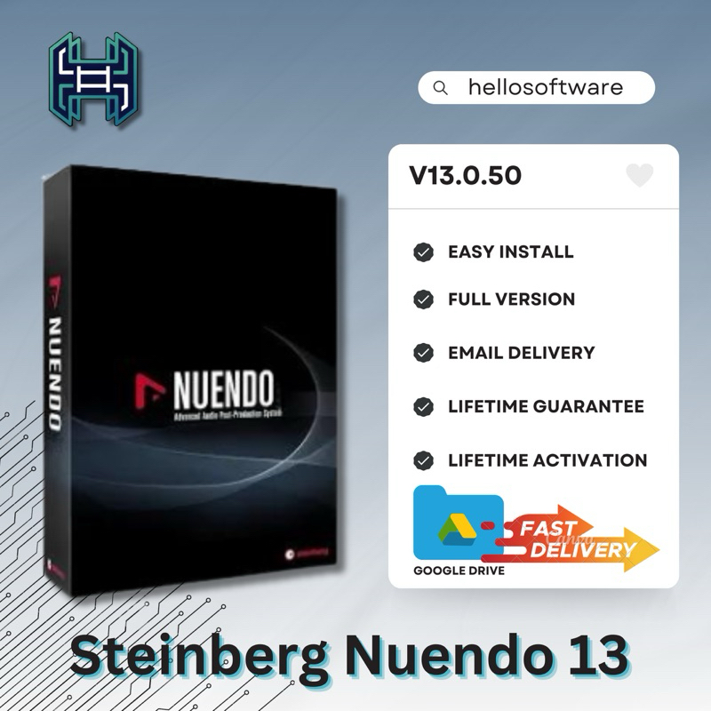 Jual (WIN/MAC) Steinberg Nuendo v13.0.50 Full Version (Versi Terbaru) | Shopee Indonesia