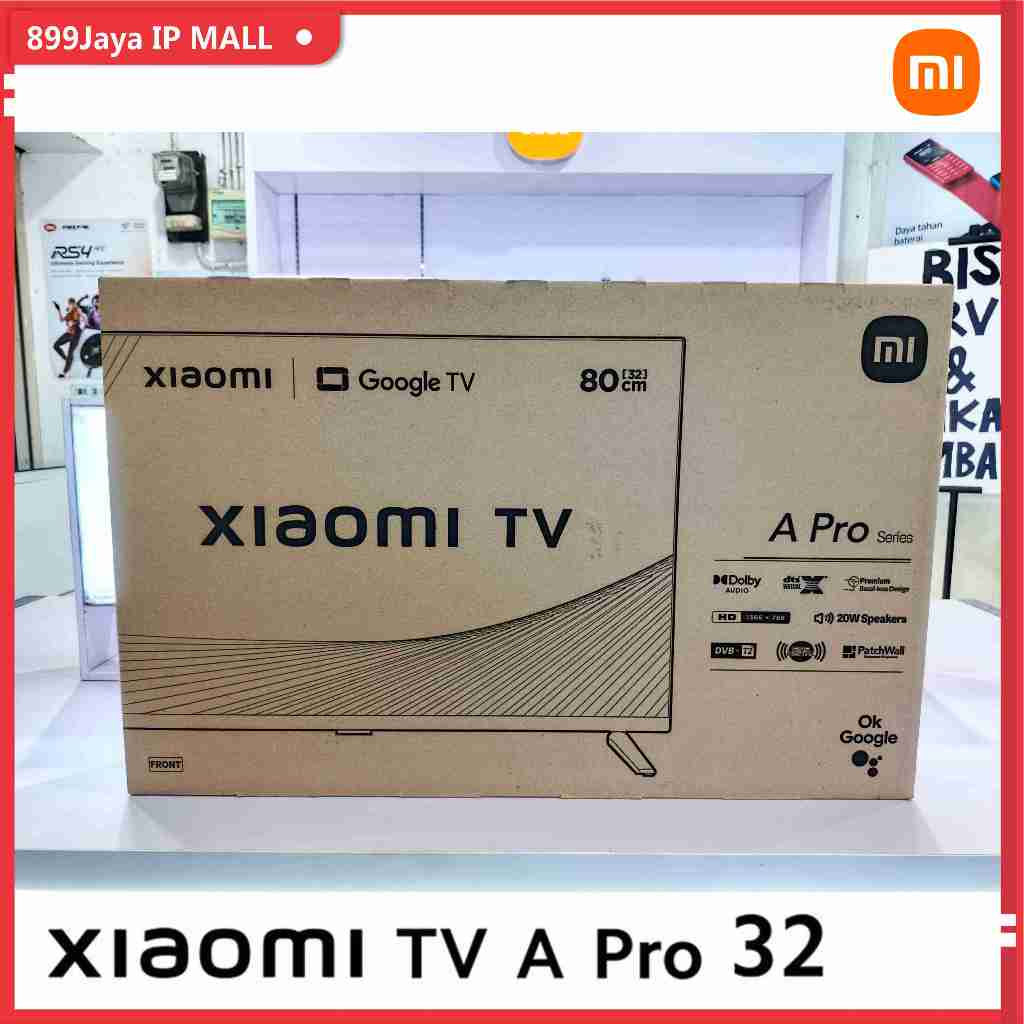 Jual XIAOMI TV A PRO 32" INCH SMART HD GOOGLE TV - GARANSI RESMI XIAOMI ...