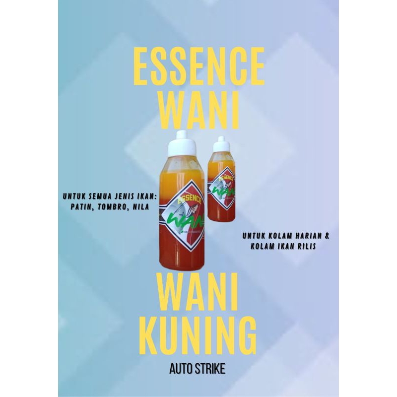 Jual ESSENCE WANI KUNING SEMUA IKAN 60 ML | Shopee Indonesia