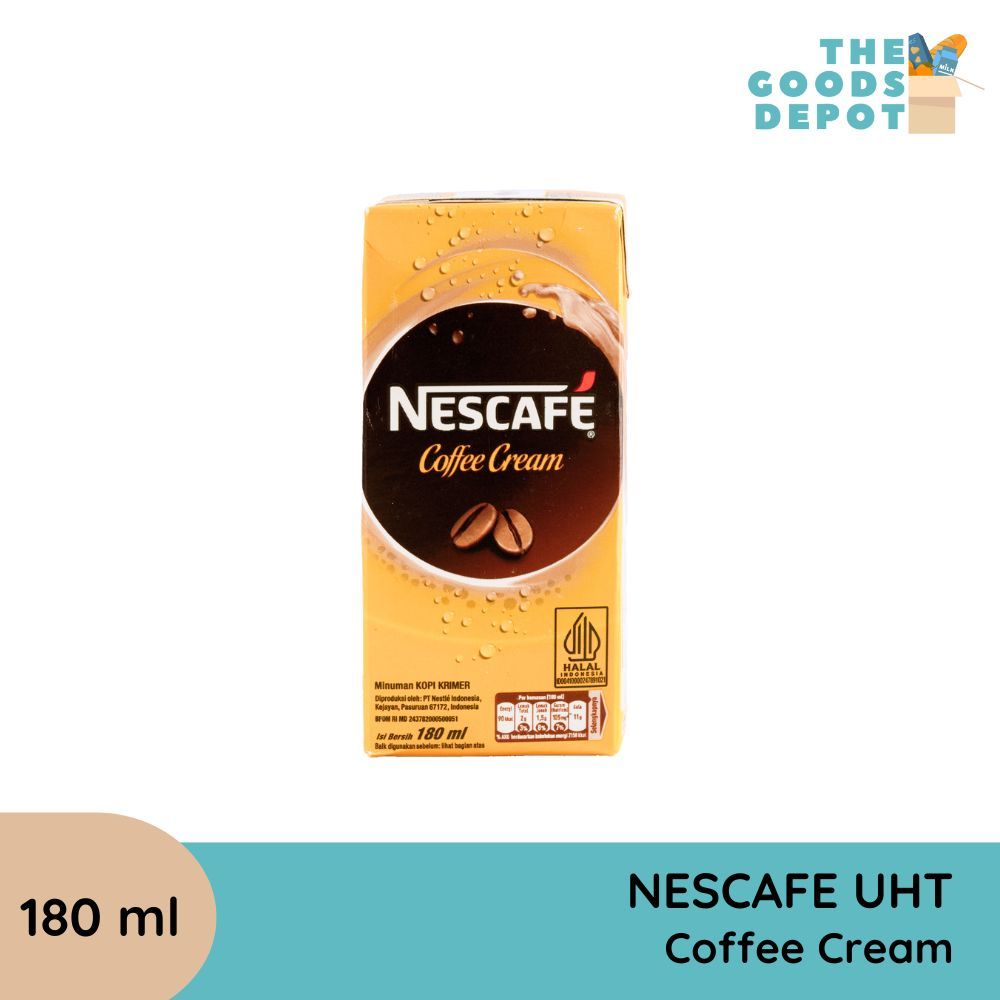Jual Nescafe UHT Coffee Cream 180 ml | Shopee Indonesia