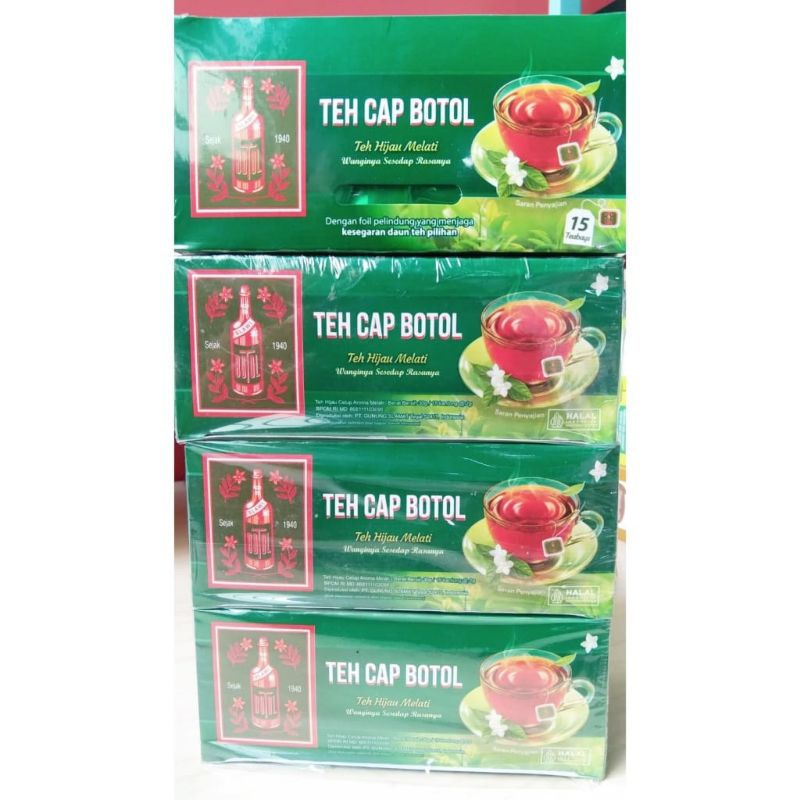 Jual TEH CAP BOTOL CELUP ISI 25 KANTONG | Shopee Indonesia