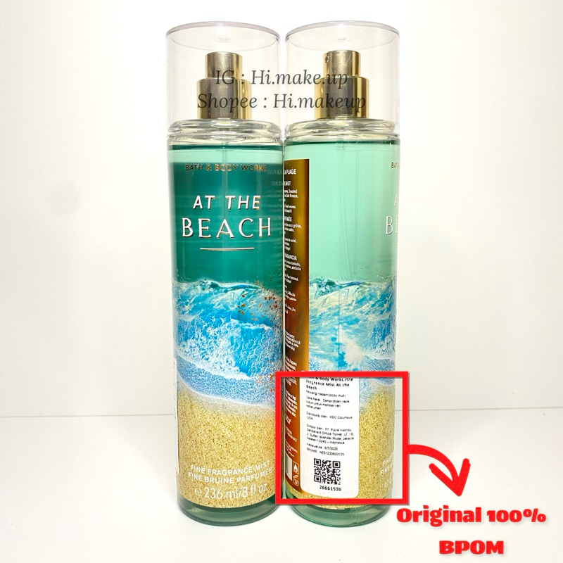 Jual Bath & Body Works At The Beach body mist | Shopee Indonesia