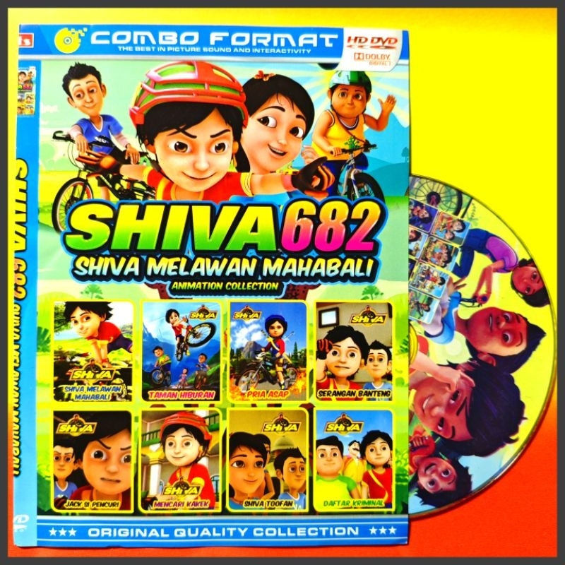 Jual Kaset Film Kartun Anak Koleksi Shiva Vol. 682 Pilihan Campuran Terbaru isi 8 Judul Bahasa ...
