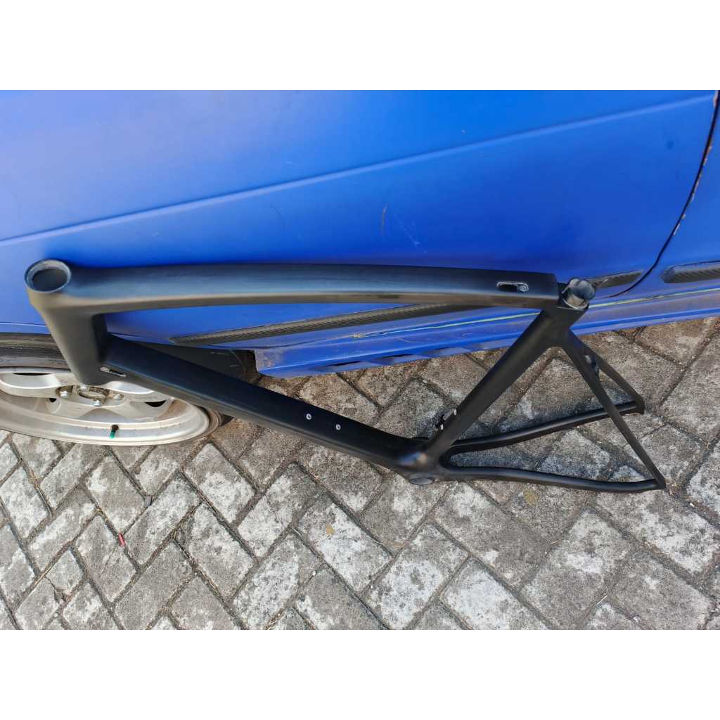 Jual FRAME SEPEDA POLYGON STRATOS S9 CARBON HITAM RIM BRAKE (FRAME ONLY ...