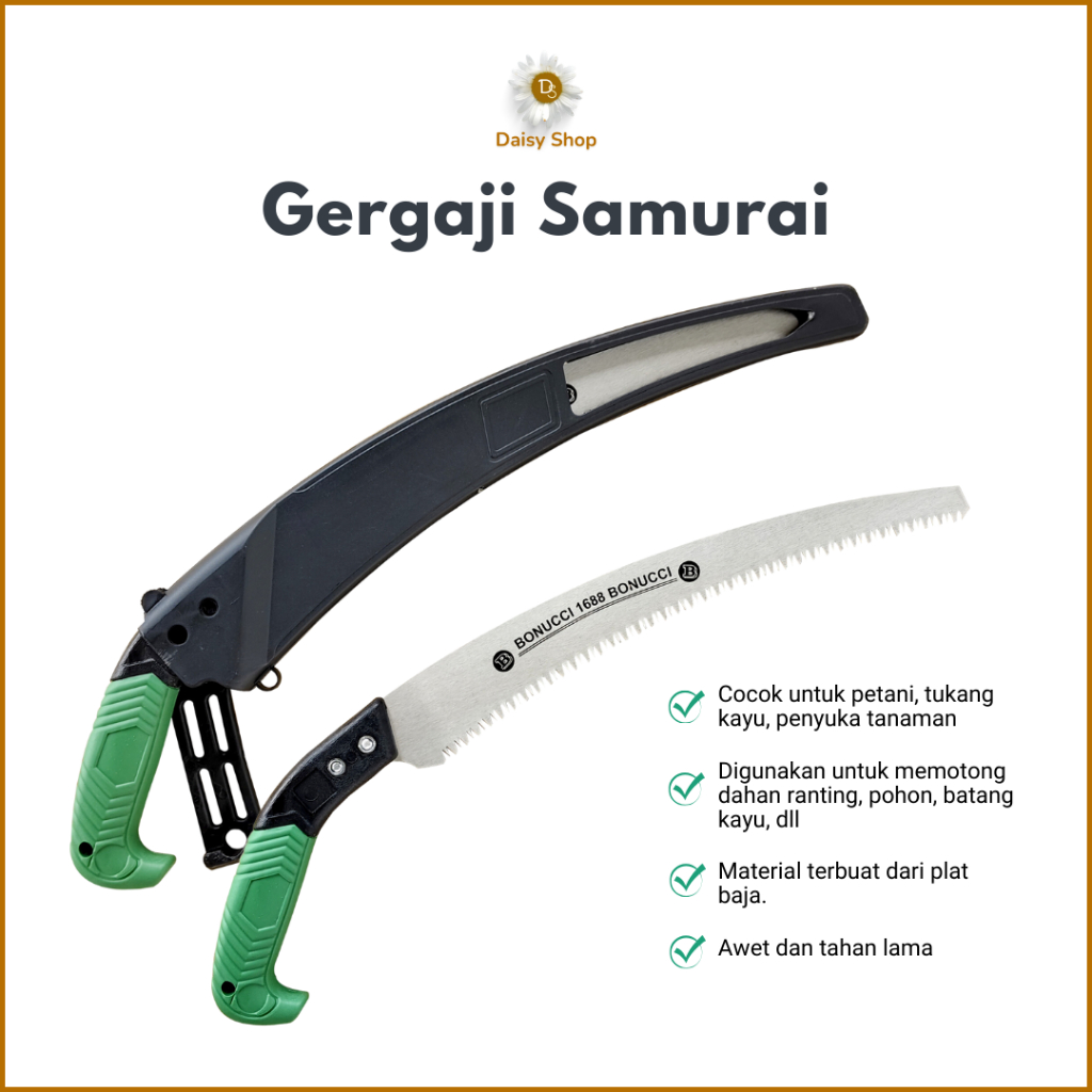 Jual (DS) Gergaji Kopi Sarung Samurai / Gergaji Dahan Ranting | Shopee Indonesia