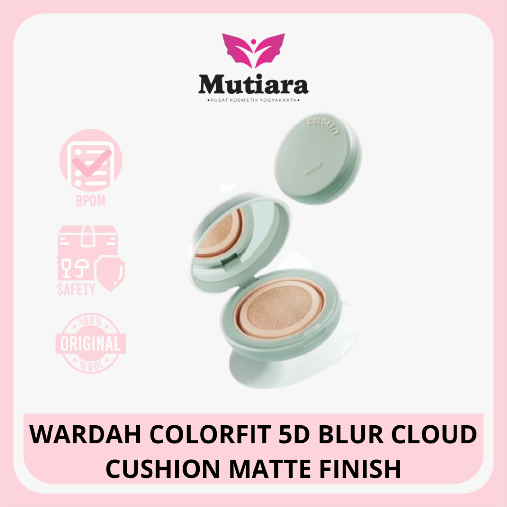 Jual WARDAH COLORFIT 5D BLUR CLOUD CUSHION MATTE FINISH | Shopee Indonesia