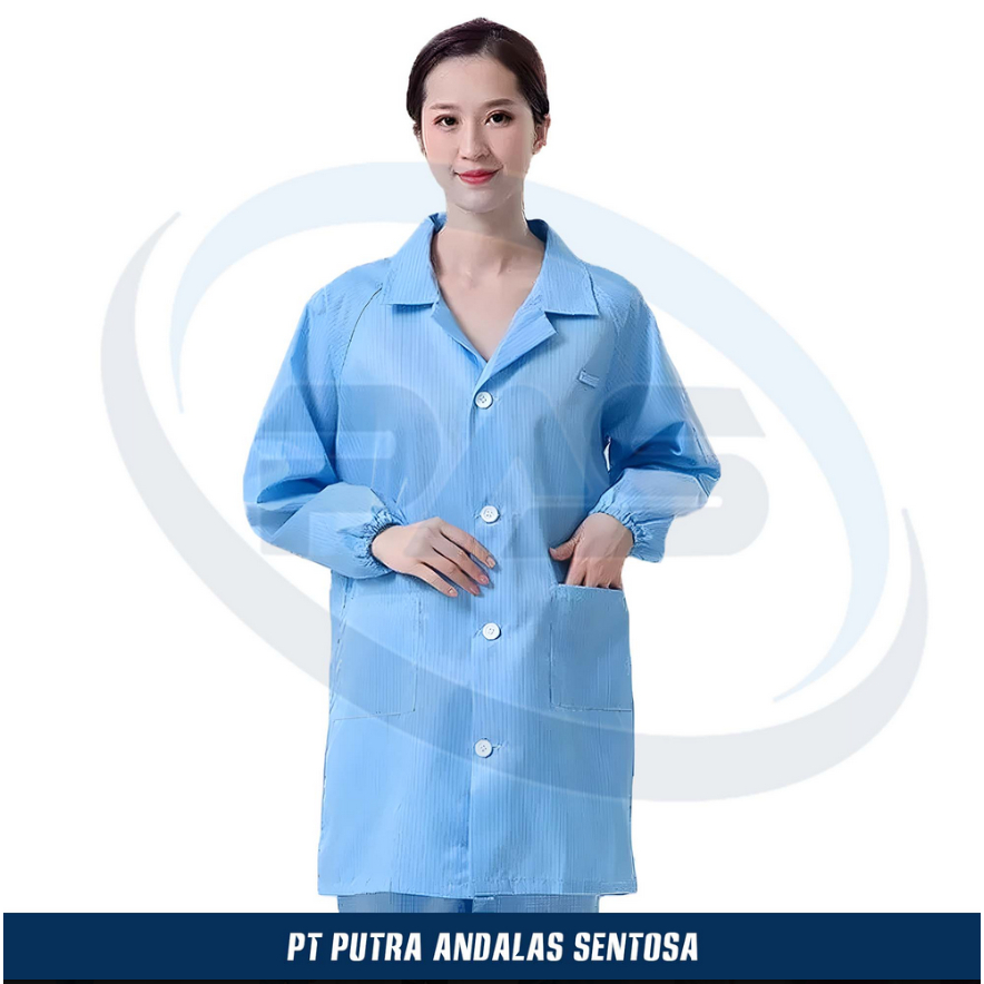 Jual ESD Smock / Baju Antistatik Logo/Tanpa Logo | Shopee Indonesia