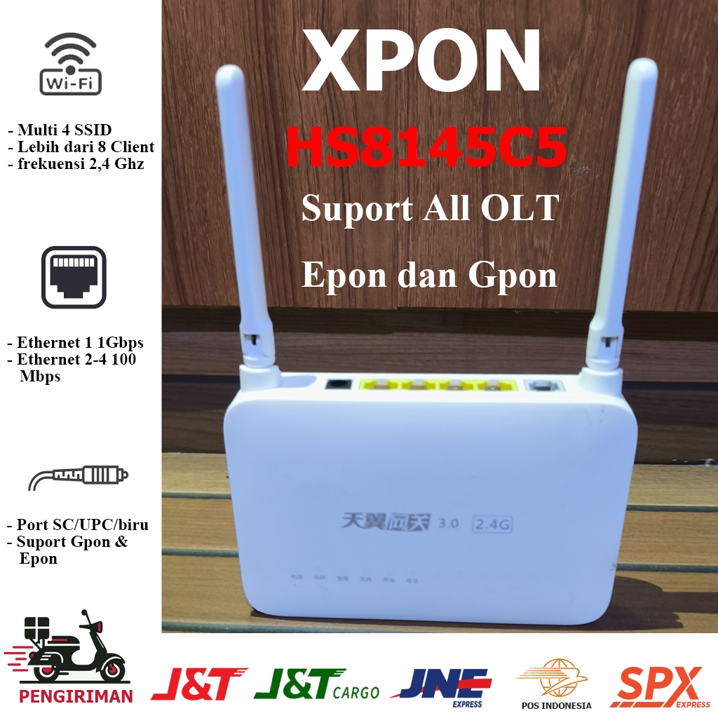 Jual MODEM XPON HUAWEI HS8145C5 ONU EPON ONT GPON SUPPORT ALL OLT EPON DAN OLT GPON | Shopee ...