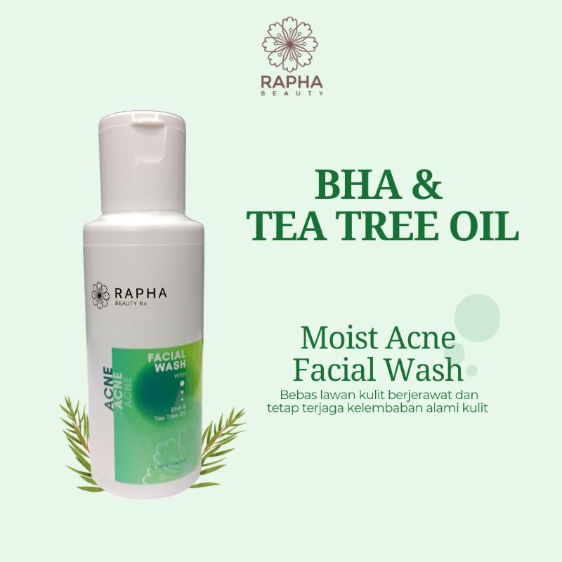 Jual Rapha Facial Wash BHA & Tea Tree | Shopee Indonesia