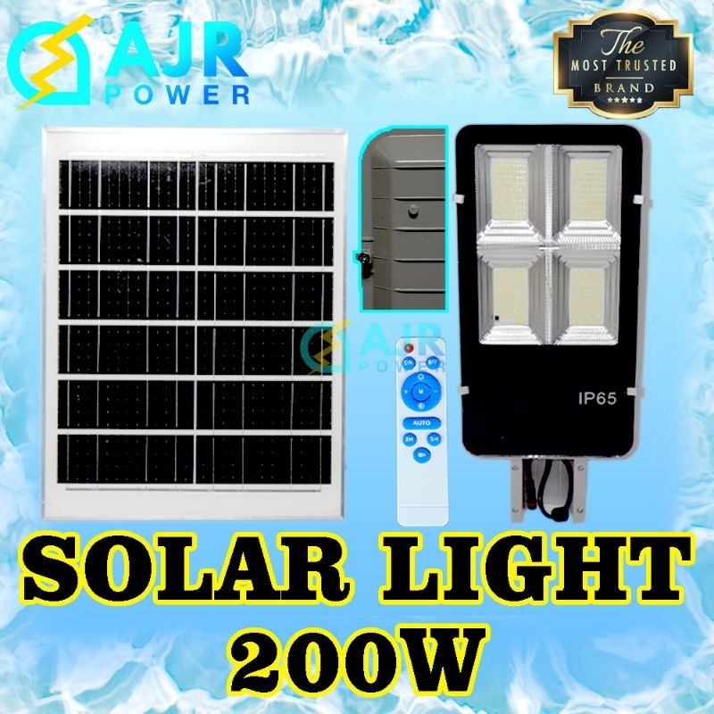 Jual SOLAR CELL PANEL STREET LIGHT PJU 200W LED CKN-200W PREMIUM ...