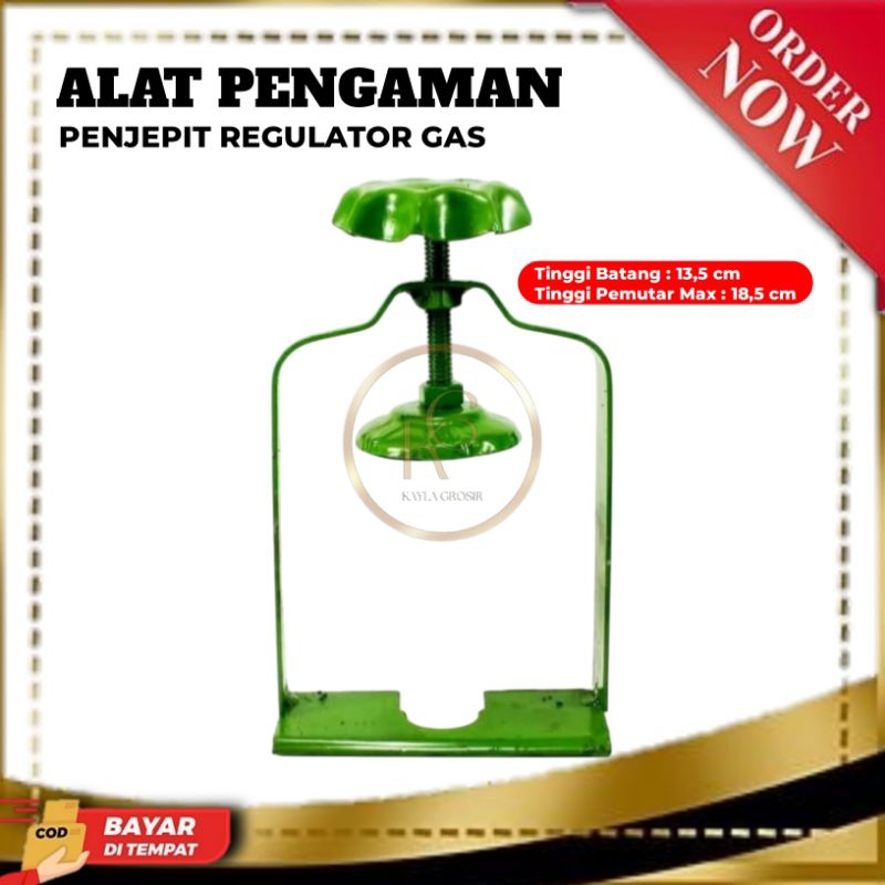 Jual Pengaman LPG / Pengaman Regulator / Pengaman Tabung LPG / Pengaman ...