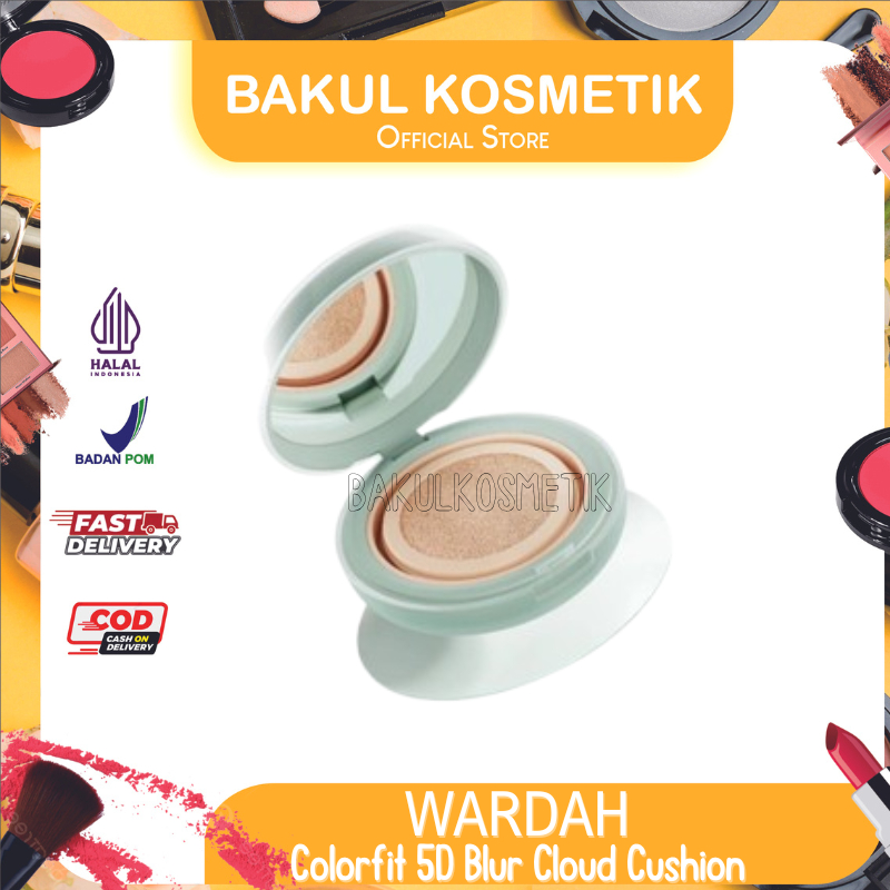 Jual Wardah Colorfit 5D Blur Cloud Cushion | Shopee Indonesia