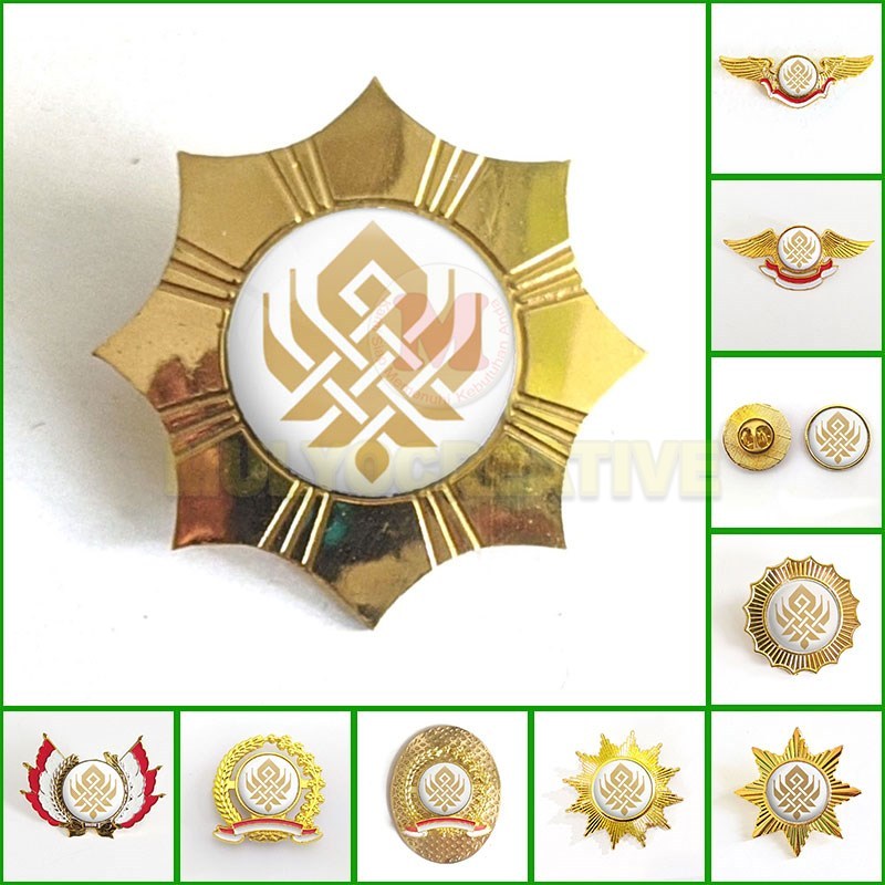 Jual Pin Kemenkebud RI Pin Bros Wing Logo Kementerian Kebudayaan RI ...