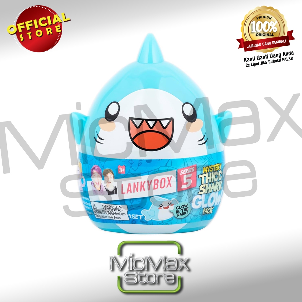 Jual LankyBox S1 Mystery Thicc Shark Glow Pack 2702-BT | Shopee Indonesia