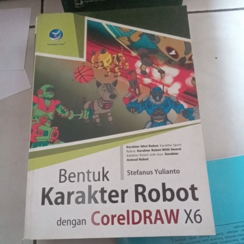 Jual DESAIN GRAFIS BENTUK KARAKTER ROBOT DENGAN CORELDRAW X6 | Shopee ...