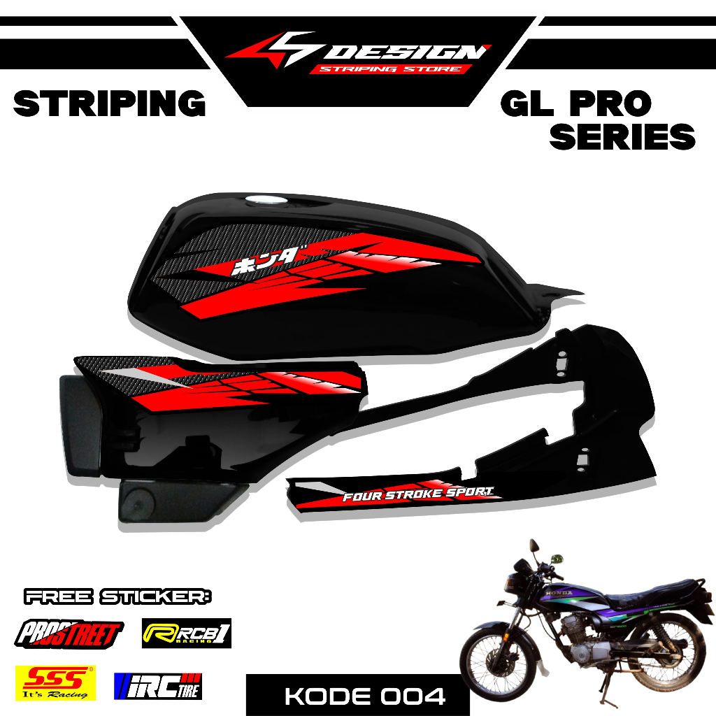 Jual 04 STRIPING STICKER GL PROMAX - STRIPING STICKER GL PROMAX ...