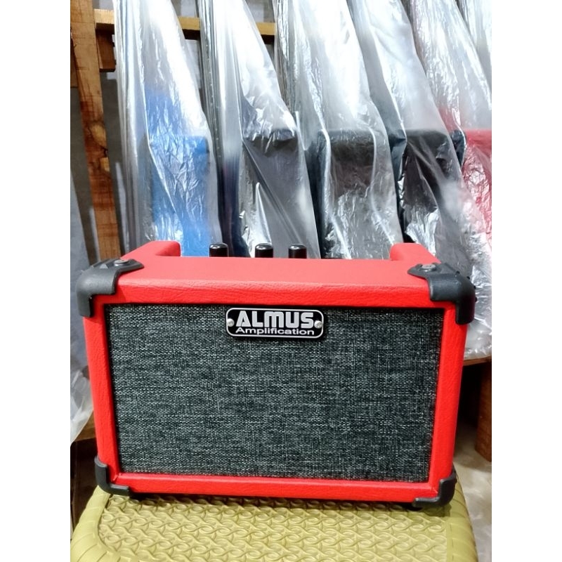 Jual Ampli Gitar Mini Distorsi Dua Input Merek Almus | Shopee Indonesia