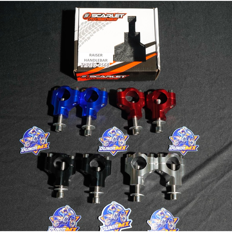 Jual Raiser Riser Peninggi Stang Universal Scarlet KLX CRF WR PNP ...