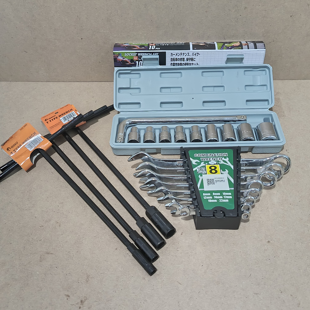 Jual Kunci Lengkap full set / Alat Bengkel Murah / Tools / Peralatan ...