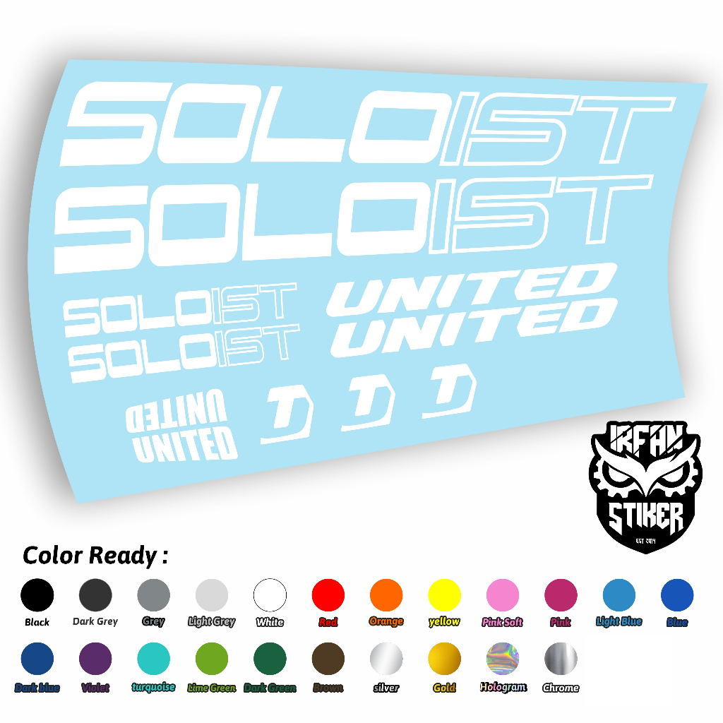 Jual Stiker Decal Frame United Soloist | Shopee Indonesia
