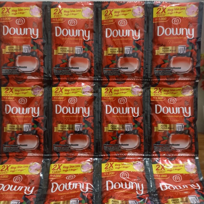 Jual Downy renceng 1000 warna merah (isi 12pcs) | Shopee Indonesia