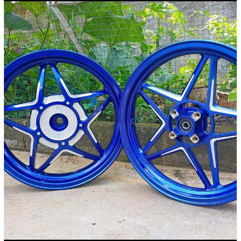 Jual Velg racing palang bintang beat,scopy,vario 110,Spacy,Genio,vario125/150 uk 185/215x14 ...