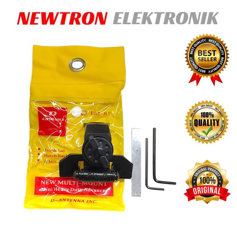 Jual Bracket Antena Mobil EM81 Breket Mount Jepit EM-81 Antenna Radio ...