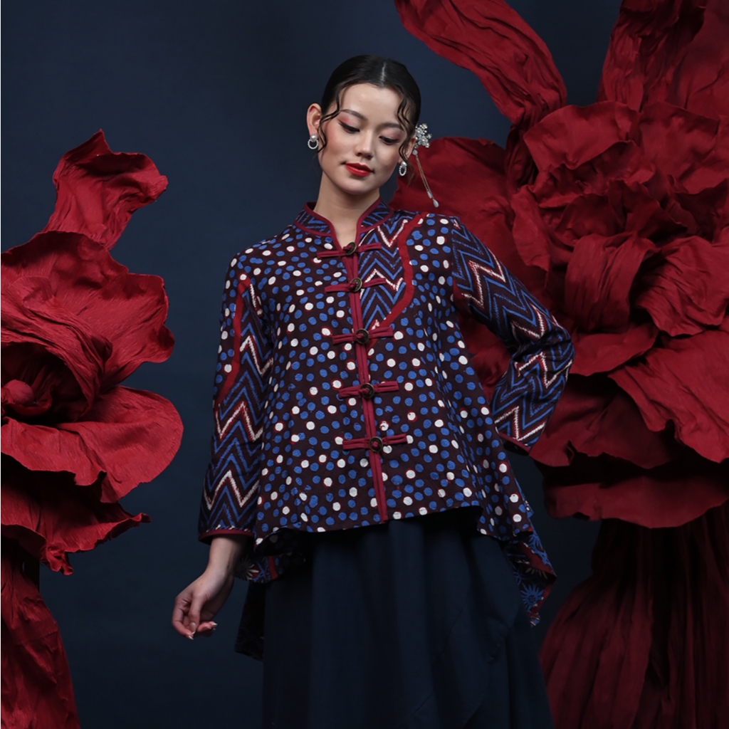 Jual [Exclusive Launch] NONA RARA - Amanda Dobi T3581, Baju kerja batik ...