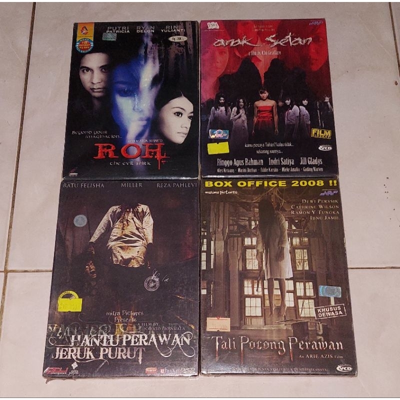 Jual vcd Indonesia Original ROH / ANAK SETAN / HANTU PERAWAN JERUK ...