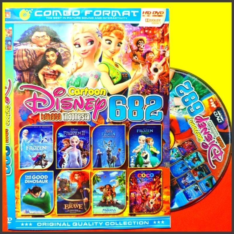 Jual Kaset Film Kartun Anak Koleksi Campuran Box Office Vol. 682 Pilihan Terlaris isi 8 Judul ...