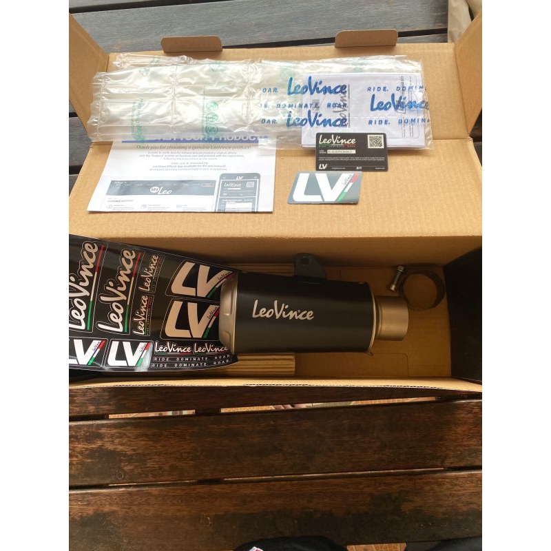 Jual Leo Vince LV10 Black Fullset | Shopee Indonesia