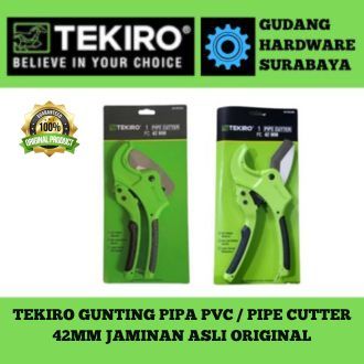 Jual tekiro gunting pipa pvc / pipe cutter 42mm jaminan asli original | Shopee Indonesia