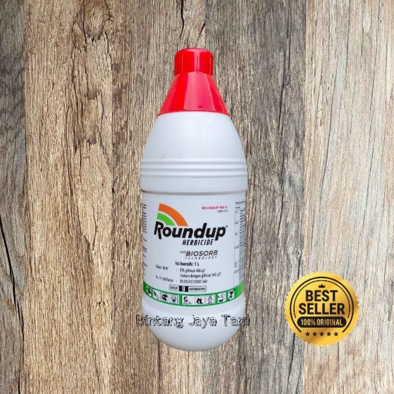 Jual ROUNDUP 486SL 1 LITER / HERBISIDA BIOSORB OBAT PEMBASMI RUMPUT ...