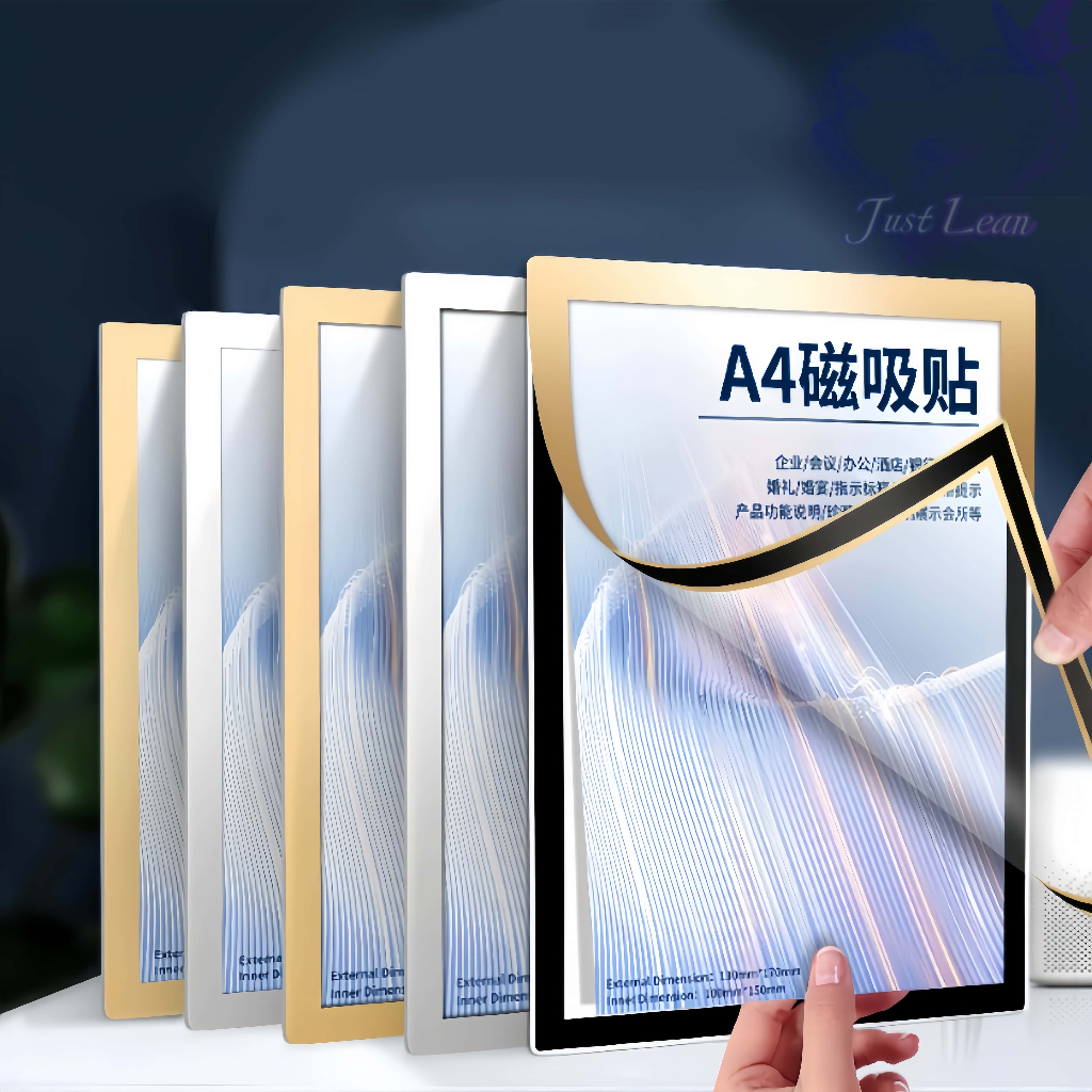 Jual Tempat Poster Brosur Tempel Dinding Brosur Display Sign Holder A3 ...