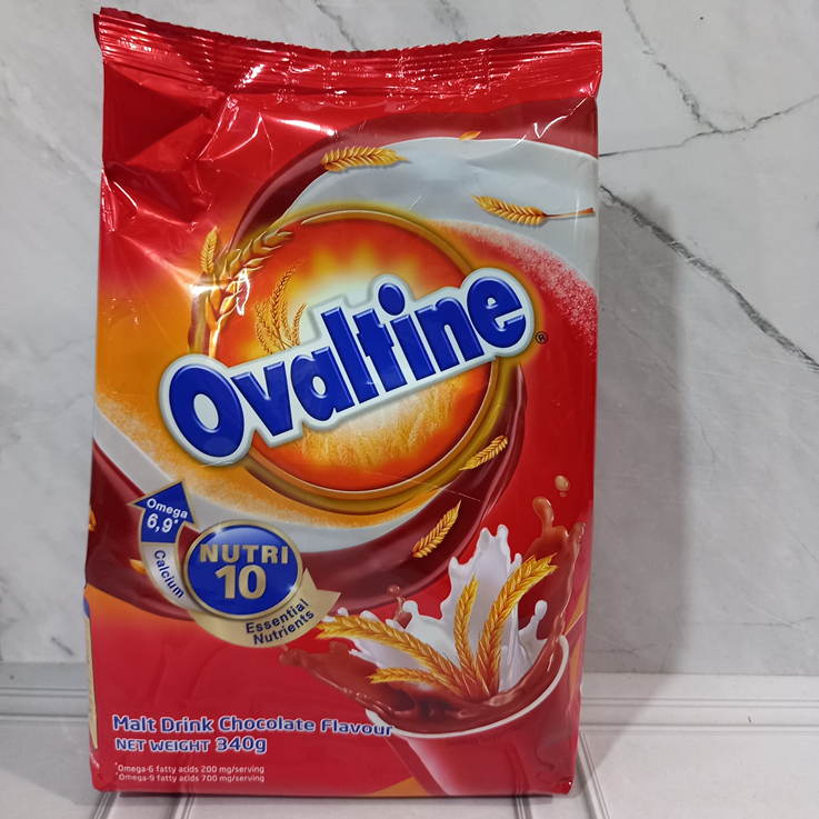 Jual OVALTINE Malay 340 gr Malt Drink Chocolate Flavour Original Halal Susu Coklat Bubuk ...