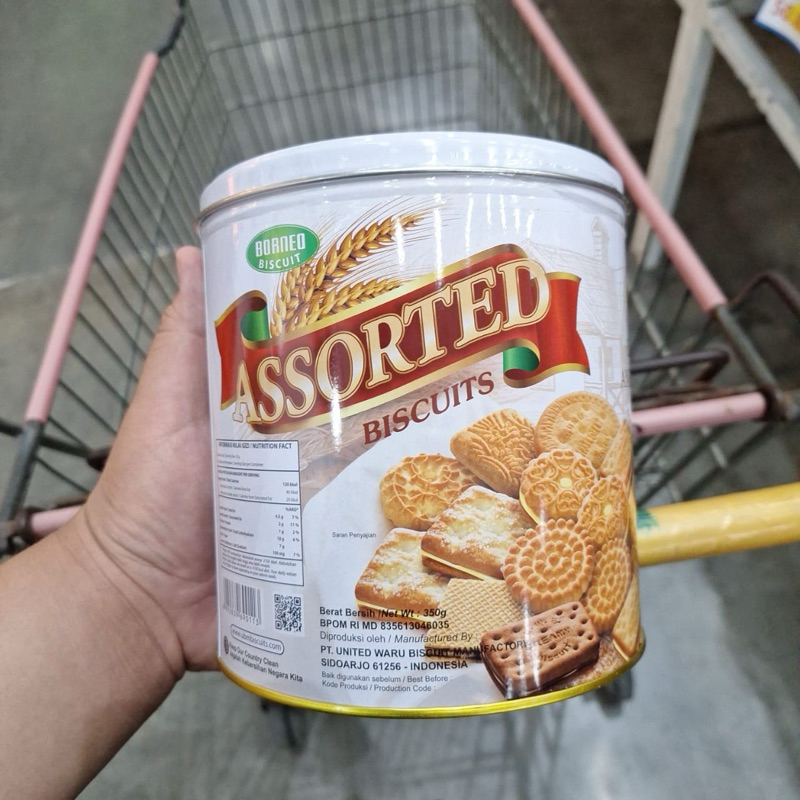 Jual Borneo Assorted Biscuits 350gr kaleng | Shopee Indonesia