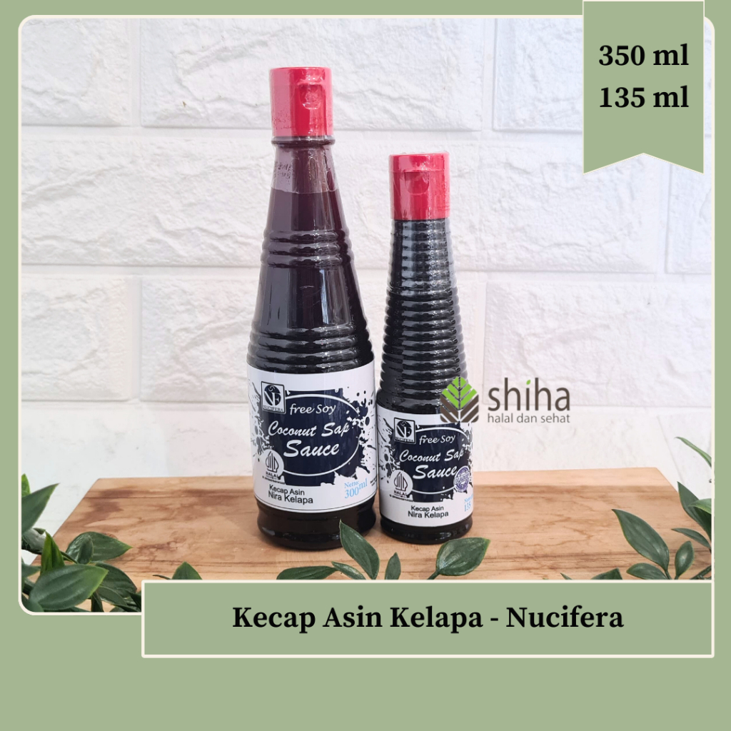Jual Kecap Asin Kelapa Organik Nucifera 135 / 300ml Vegan Halal ...