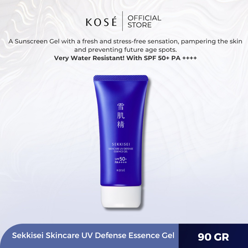 Jual KOSE Sekkisei Skincare UV Defense Essence Gel - 90 GR | Shopee Indonesia