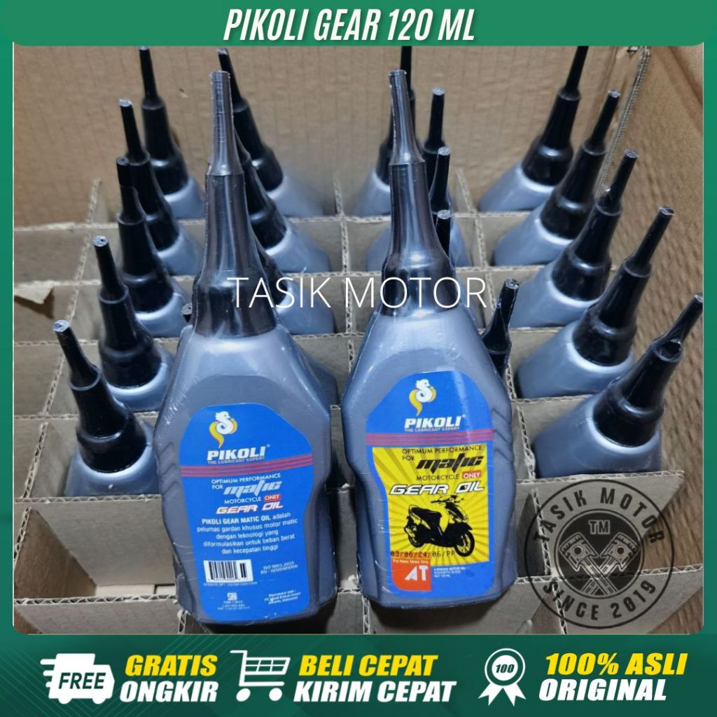 Jual Gear Matic Pikoli 120 ml Oli Gardan Gir Transmisi Motor Matik ...