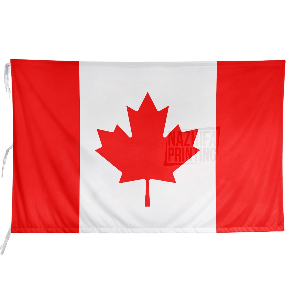 Jual Nazhifa Printing - Bendera Kanada / Canada flag, Bendera Negara ...