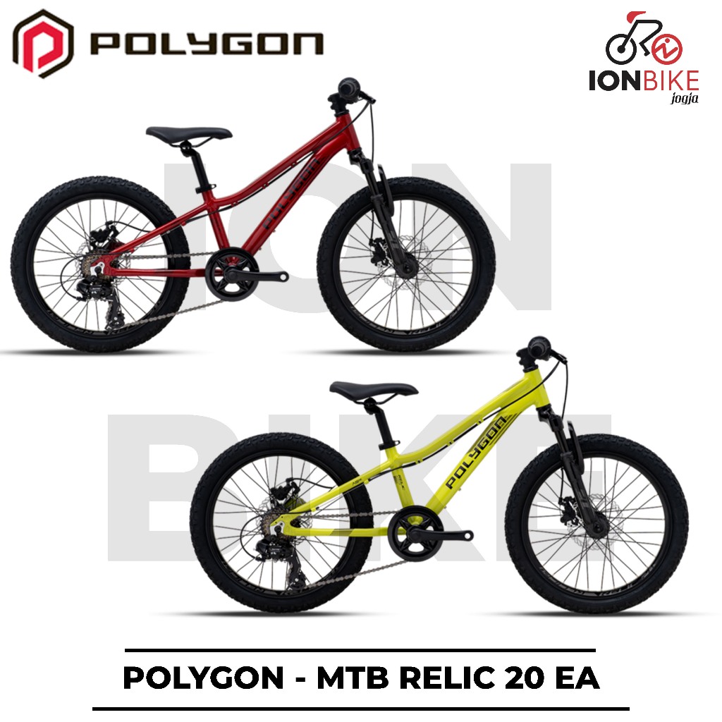 Jual Sepeda MTB Anak 20 Inch Polygon Relic Frame Alloy Ringan Terbaru ...